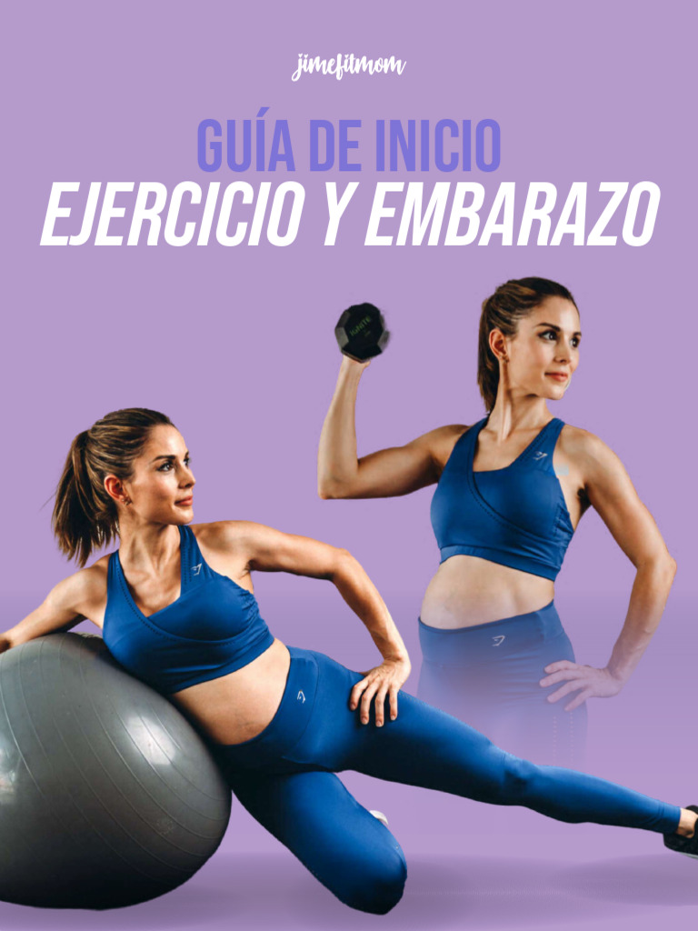 Guia Ejercicio y Embarazo Jimefitmom VF | PDF | El embarazo | Obesidad