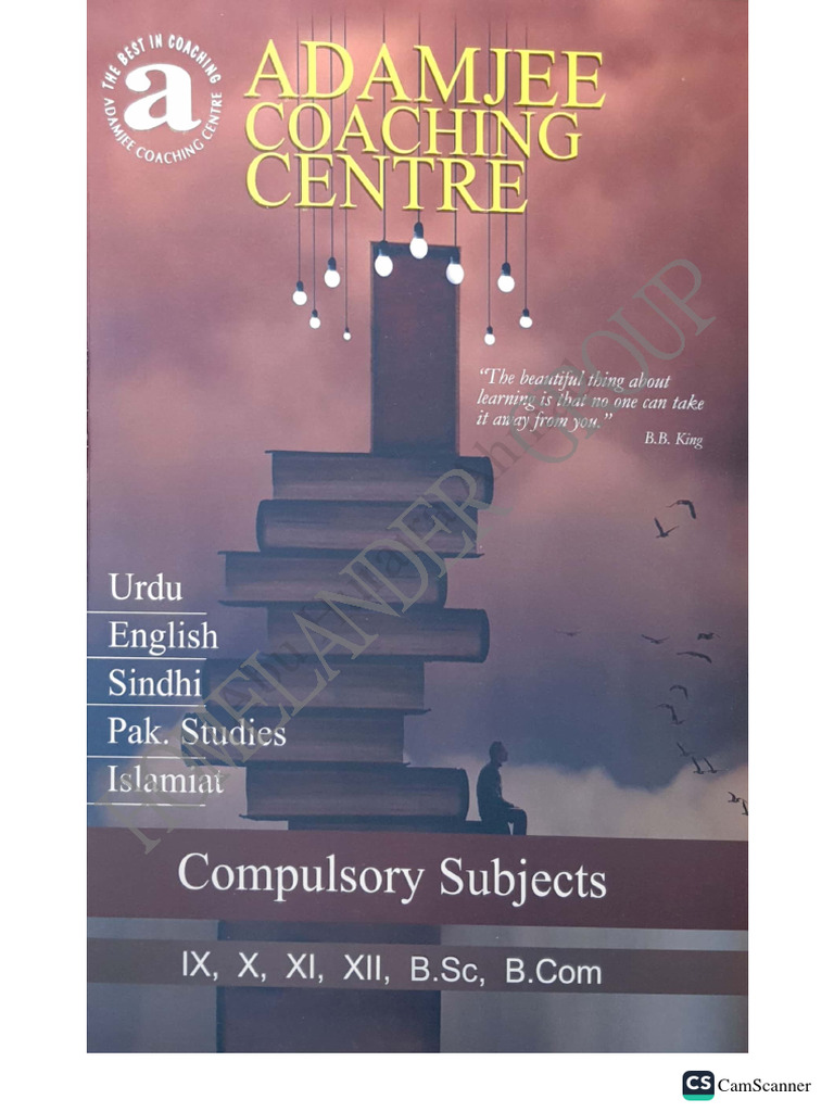 Xii-English Notes - Adam Jee - Homelander Group | PDF