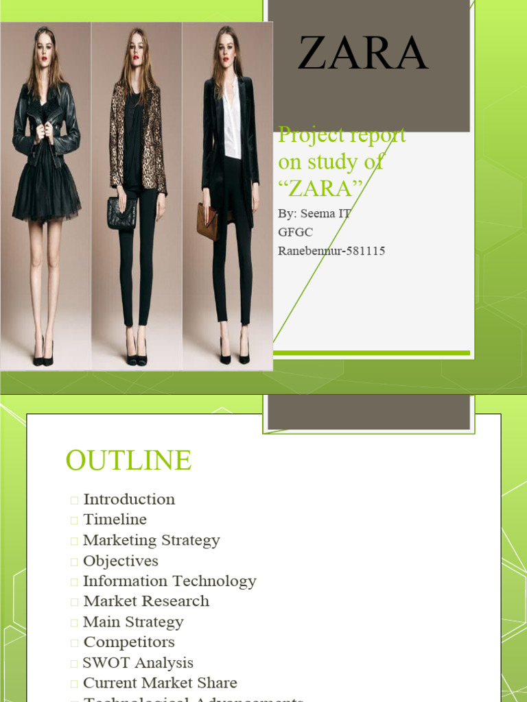 A Project Report On Zara | PDF | Inventory | Retail