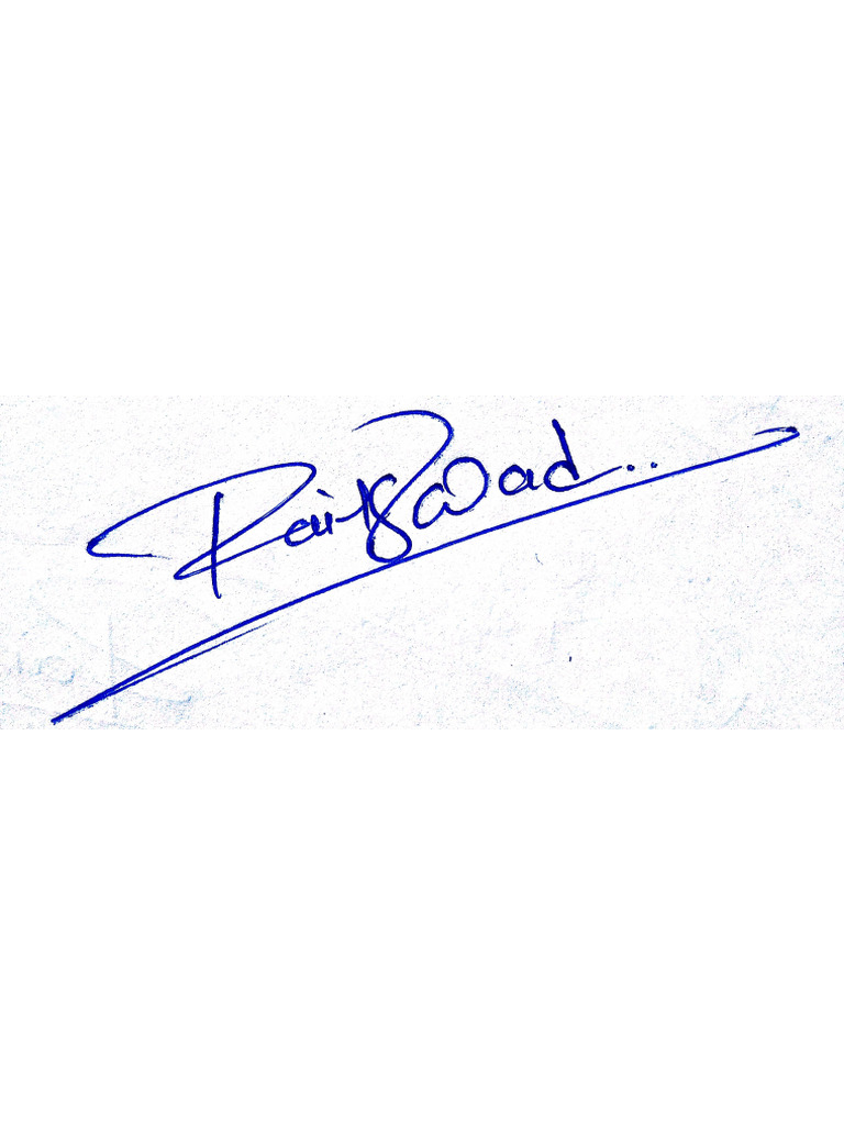 Pranav Gaikwad Signature | PDF