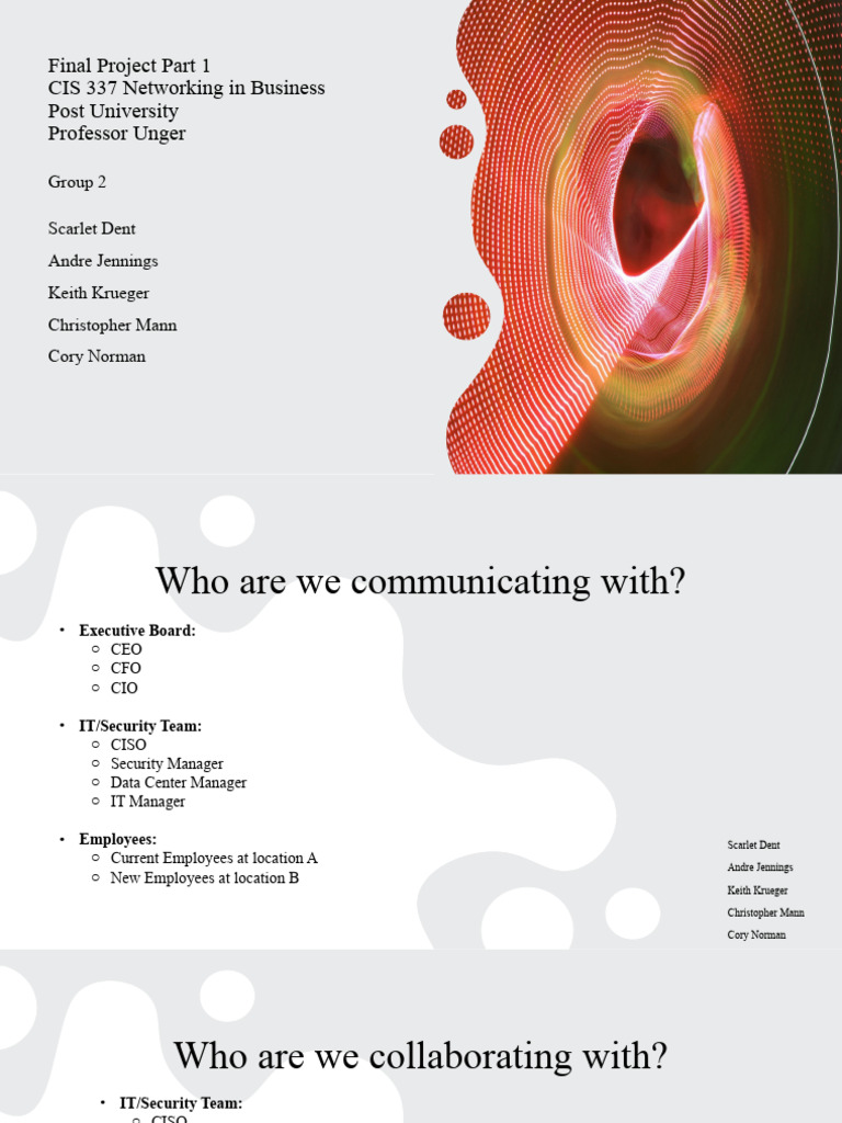 Final Project Part 1 Group 2 | PDF | Computer Network | Network Switch