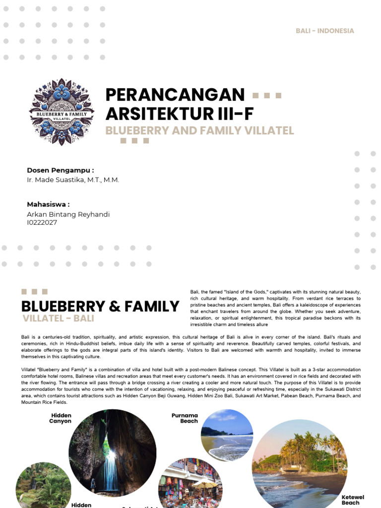 I0222027 - Arkan Bintang Reyhandi - Buku Konsep | PDF | Bali | Earth ...