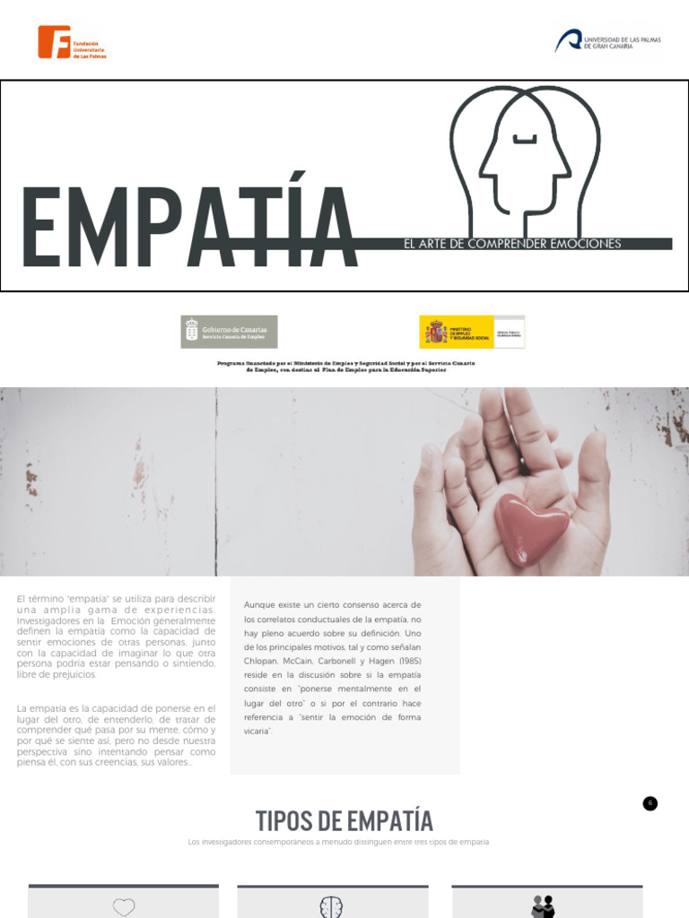 DPCC 3°-Material Empatía-Sesion 1-Ii Bimestre | PDF | Empatía | Las ...