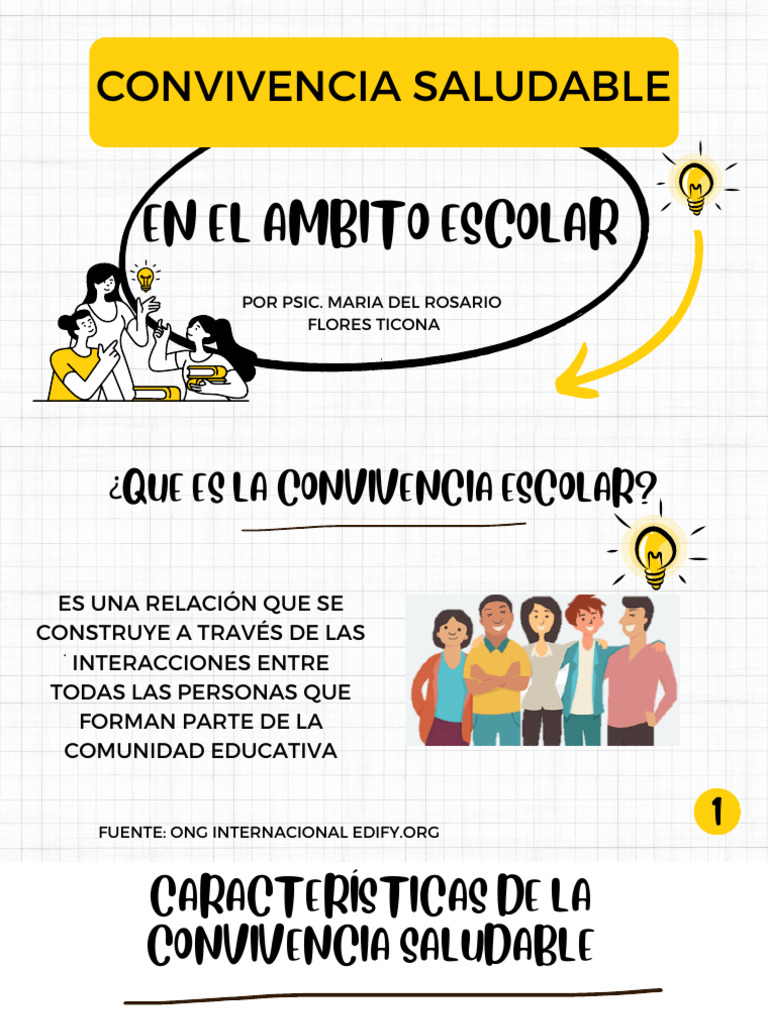 Convivencia Escolar Pdf