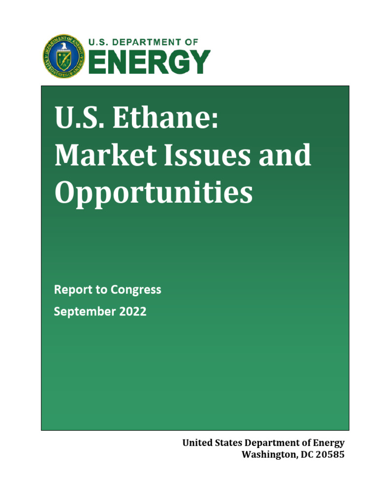 U.S.ethane Market Issues and Opportunities | PDF | Natural Gas ...