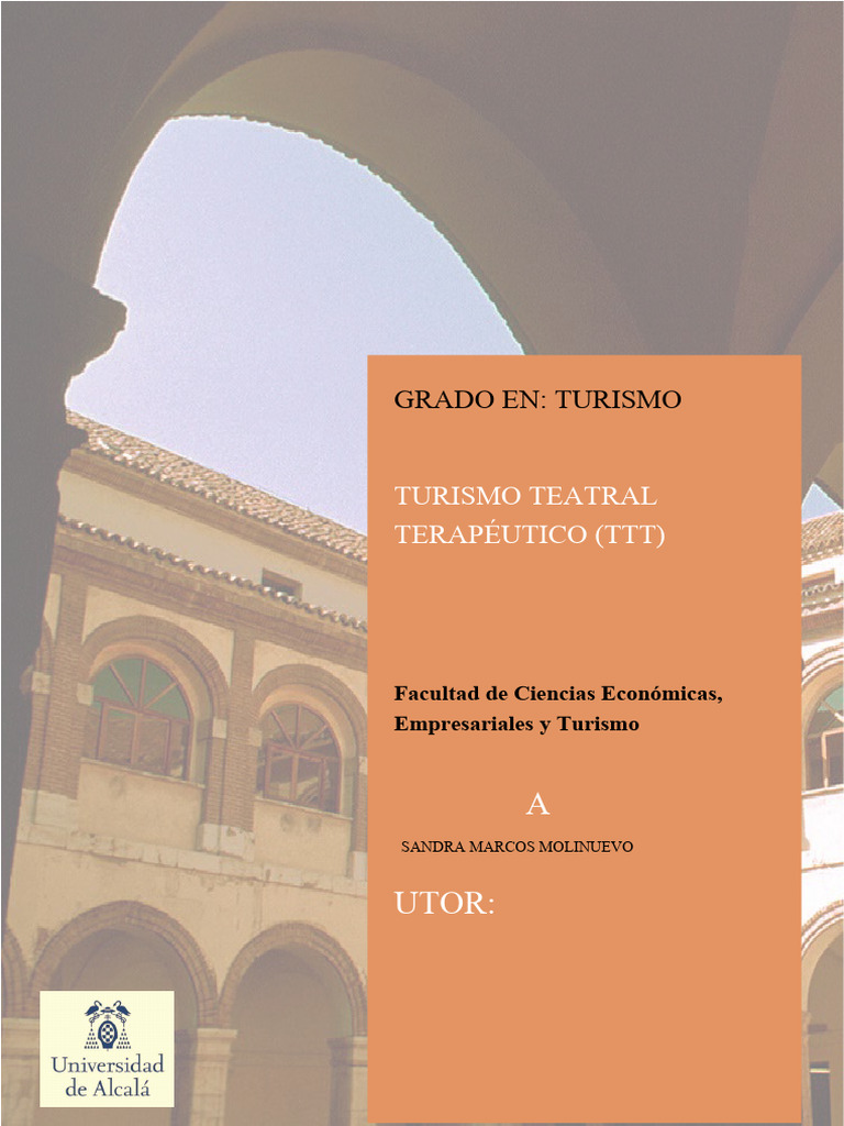 TFG 1 | PDF | Turismo | Depresión (estado de ánimo)