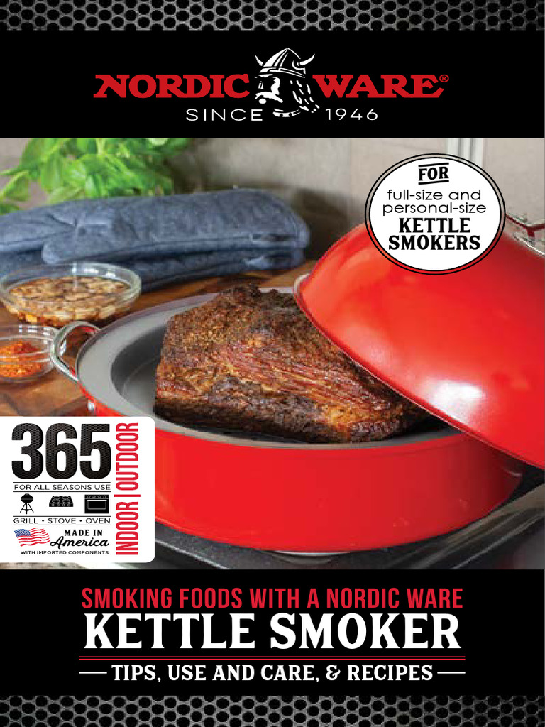 Nordic Ware Kettle Smoker Guide | PDF | Smoking (Cooking) | Hamburgers