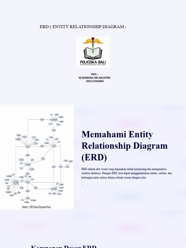 Memahami Entity Relationship Diagram ERD | PDF | Karier & Perkembangan ...