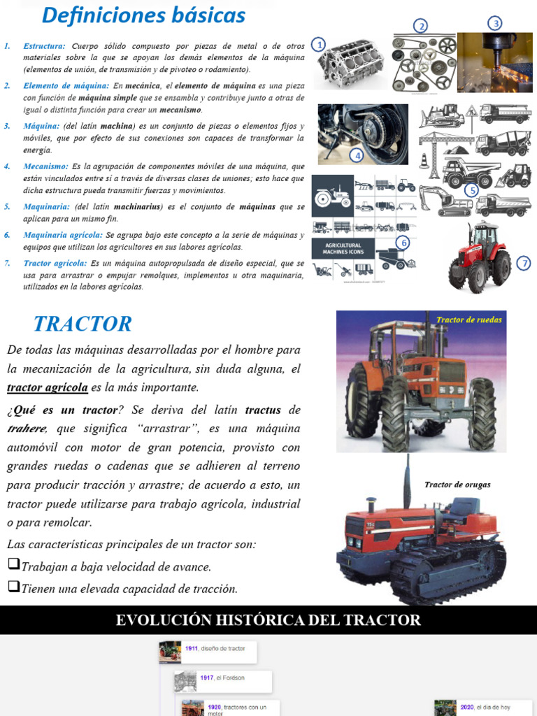 4.1. EL TRACTOR Y LOS SISTEMAS DEL TRACTOR - Parte 1 | PDF | Tractor ...
