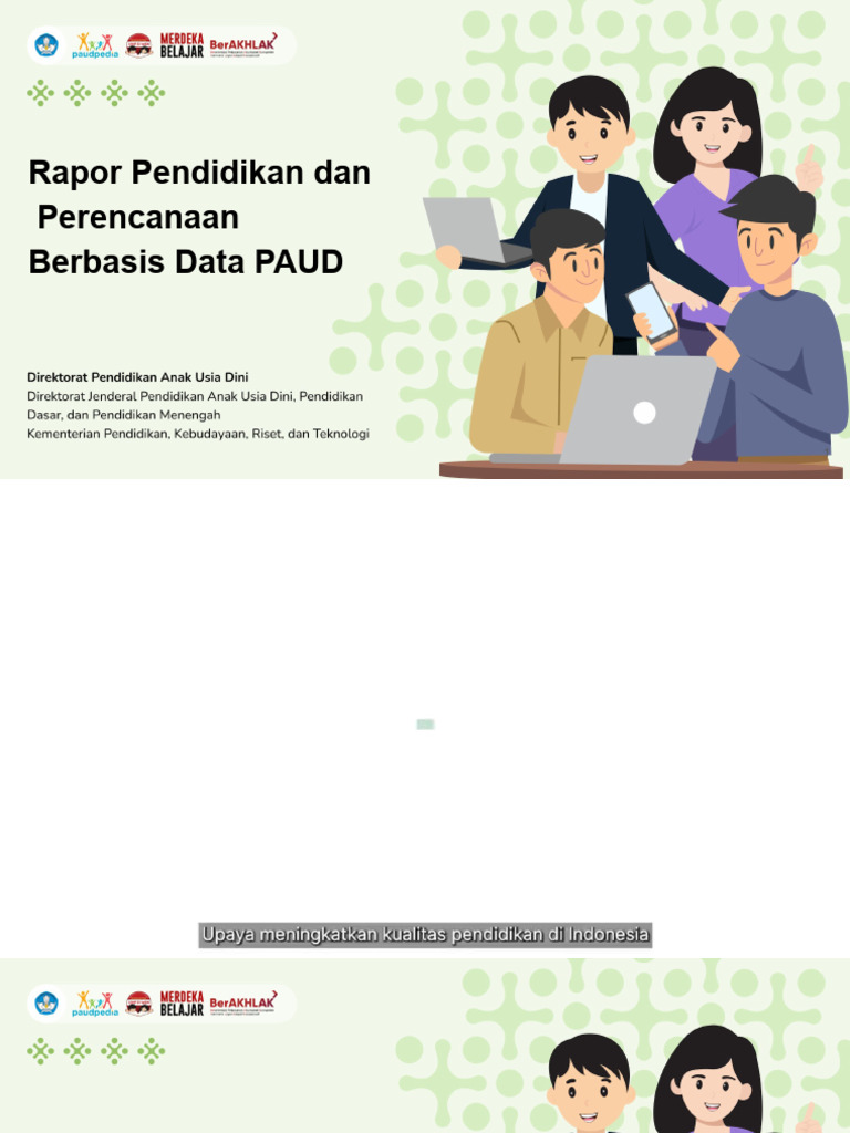 Narasumber 2 - Bu Mareta - Dit PAUD - Rapor Pendidikan Dan Perencanaan ...