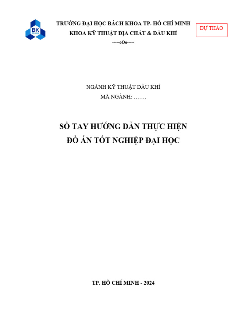 So Tay Huong Dan DATN - KTDK 2024 | PDF