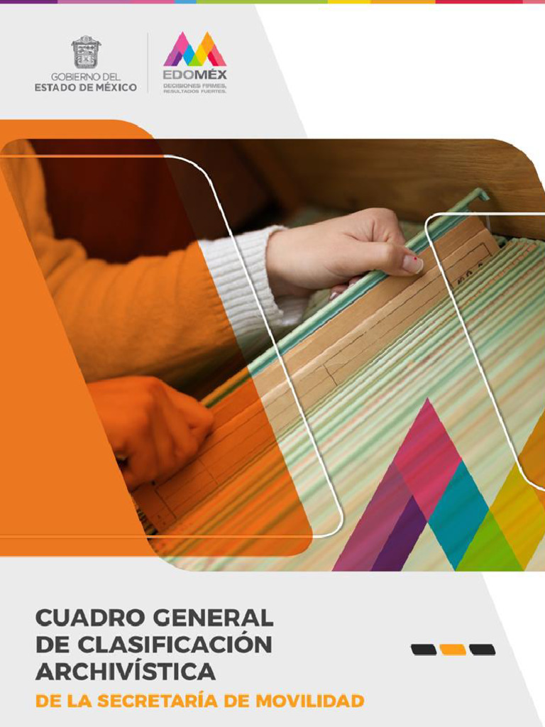 CUADRO GENERAL DE CLASIFICACION ARCHIVISTICA - SeMov - 2023 | PDF | Gestión de registros | México