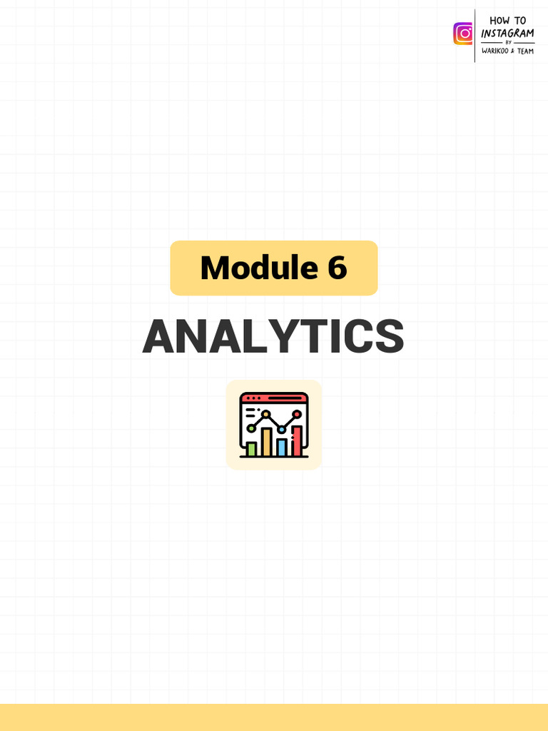 HTI Module 6 | PDF | Analytics