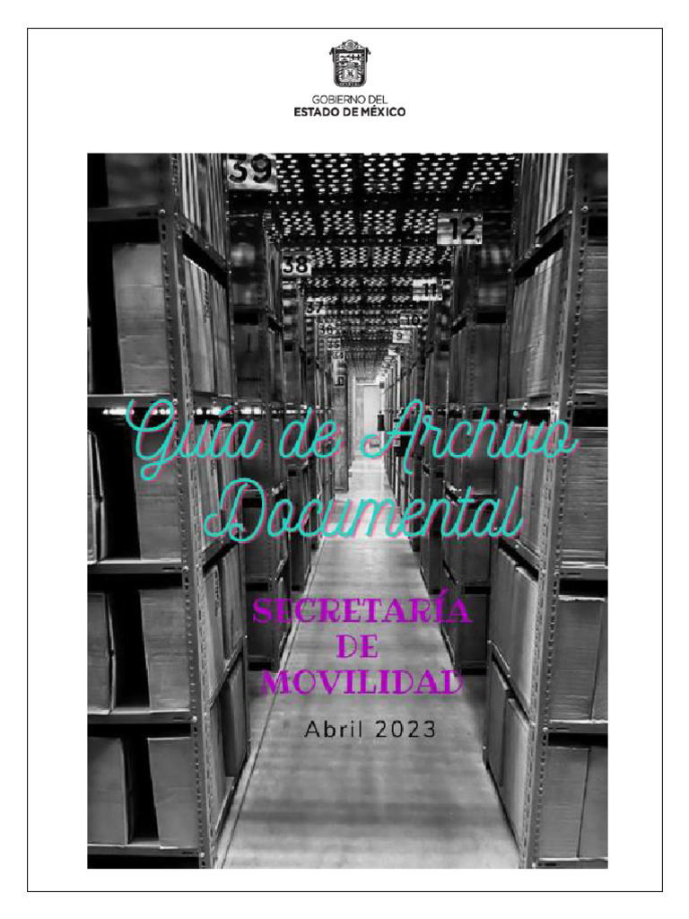 Guía de Archivo Documental 2023 | PDF | Archivista | México