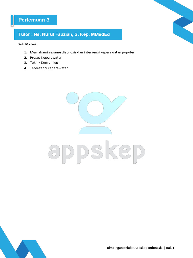 Materi 3 P3K - Uchi Nurul (Revisi) | PDF