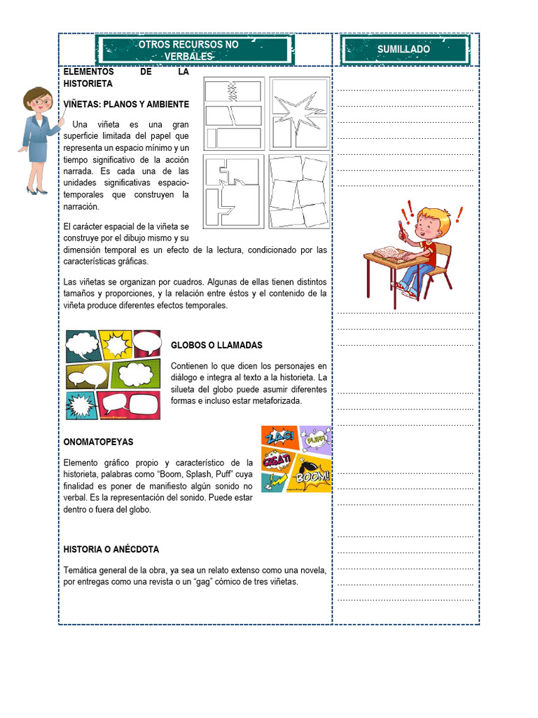 Elementos de La Historieta | PDF | Cómics