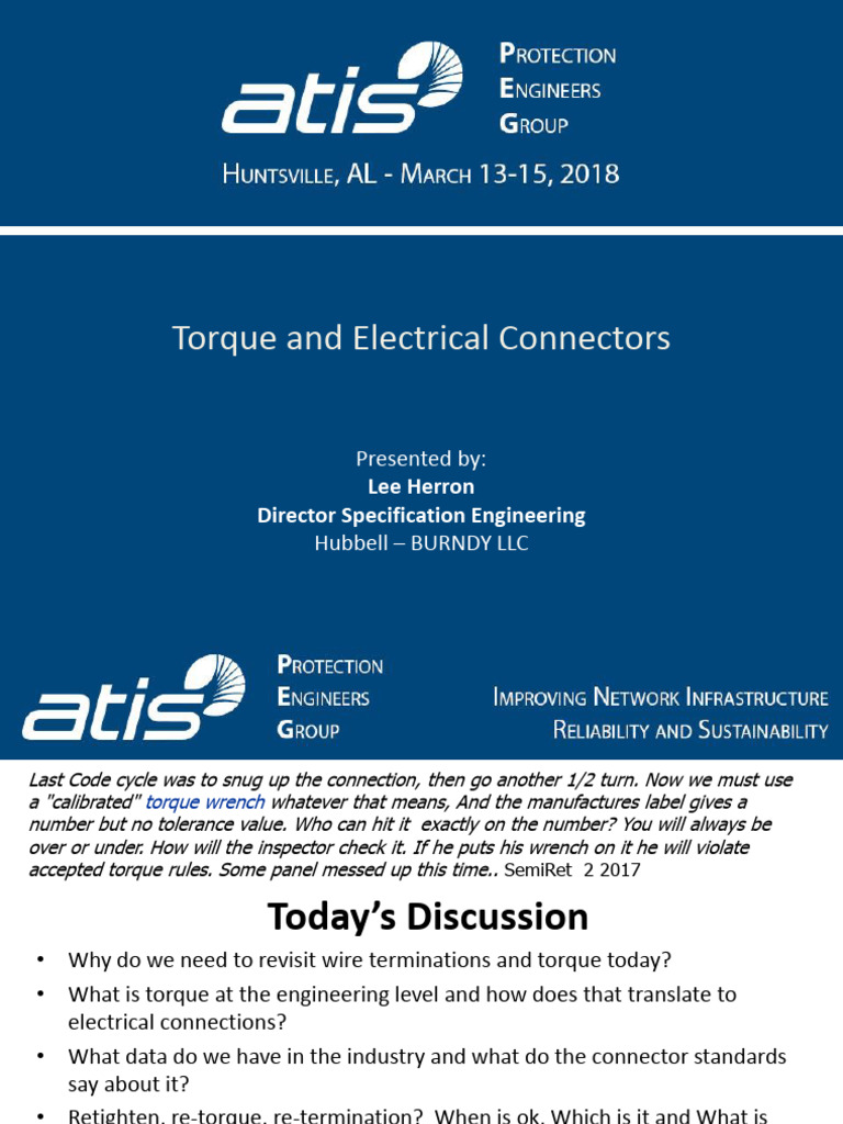 Equipment Failure Prevention With Torque Tools-LHerron | PDF ...