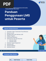 Panduan LMS Mahasiswa Polbangtan | PDF | Komputer