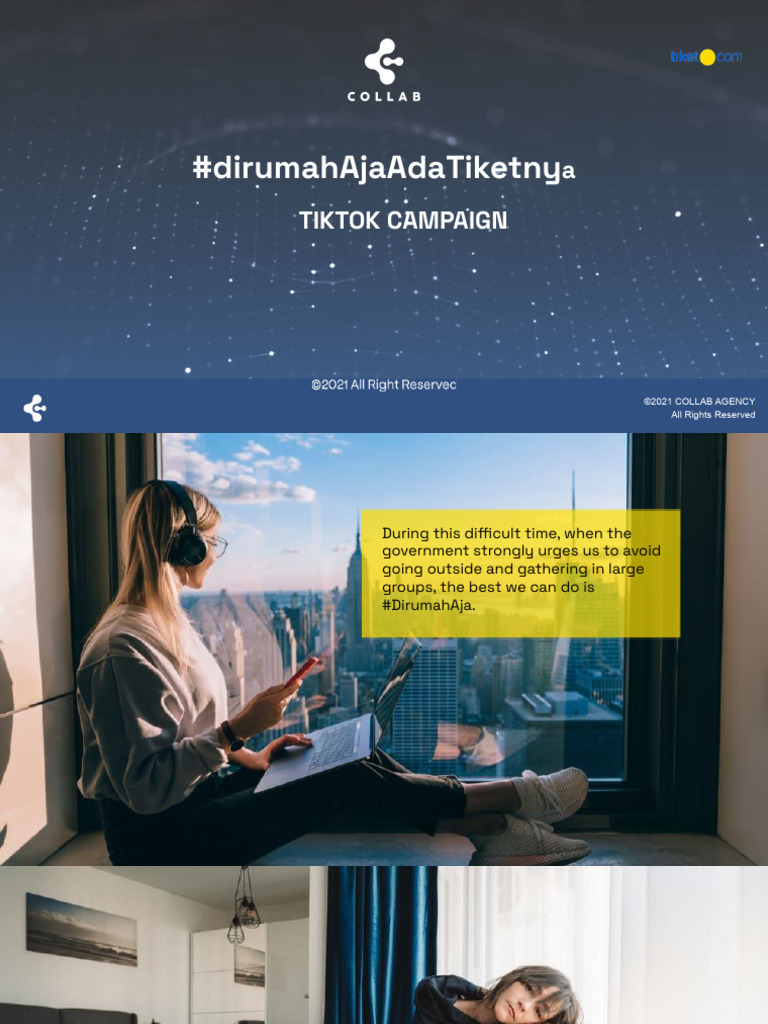 Brief Dhaturembulan Dari TIKETDOTCOM - DIRUMAH AJA | PDF