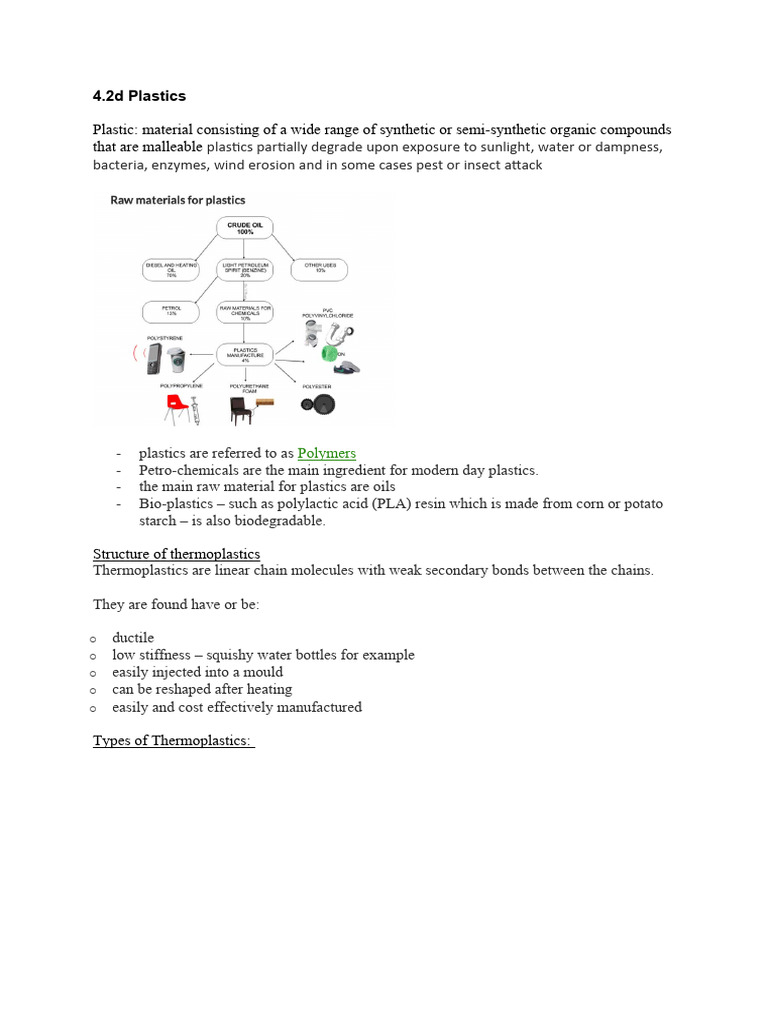 Unit 4 Design Part 2 Pdf Composite Material Plastic 