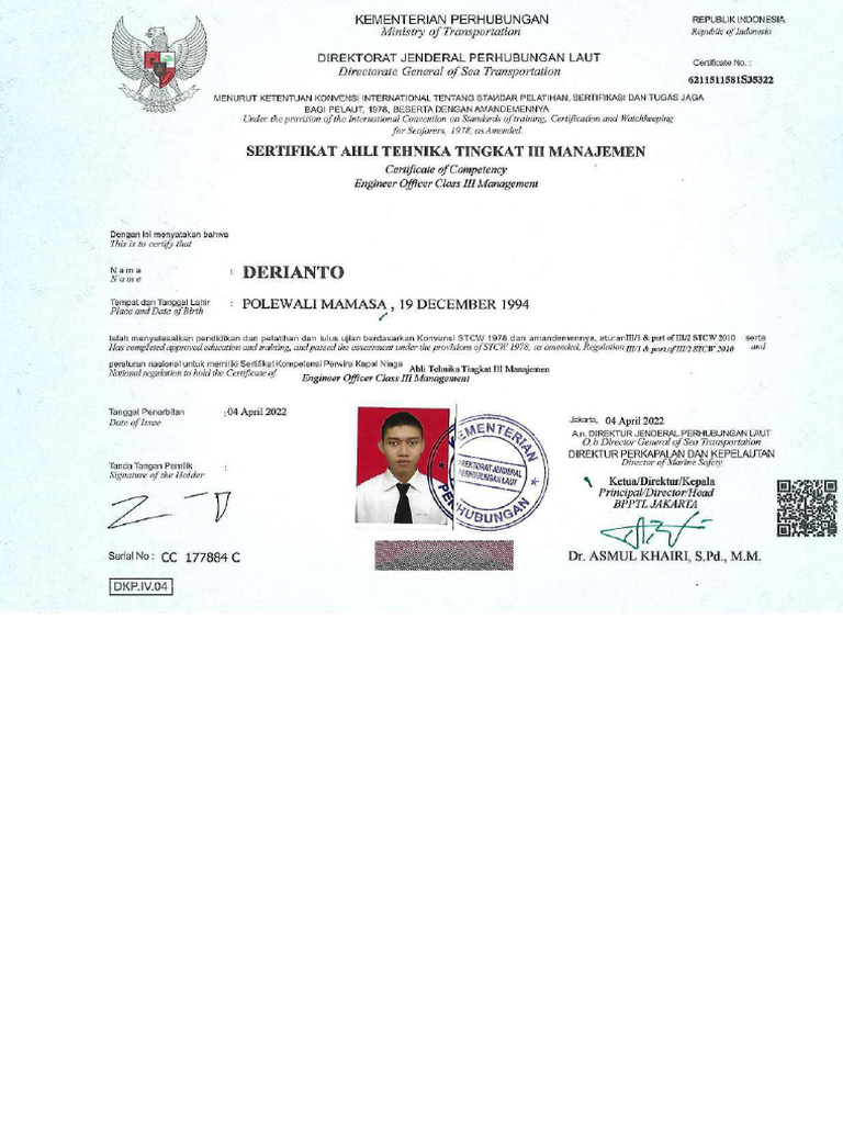 Coc & Coe - 4e - Derianto | PDF