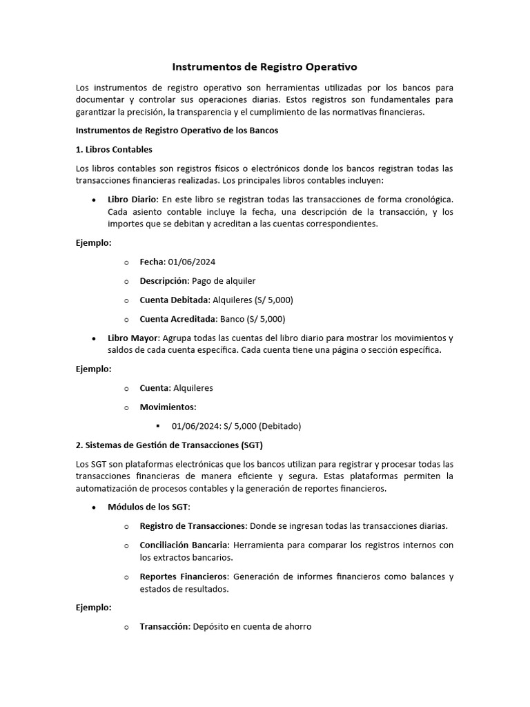 SEMAN 12 Instrumentos de Registro Operativo | Descargar gratis PDF ...