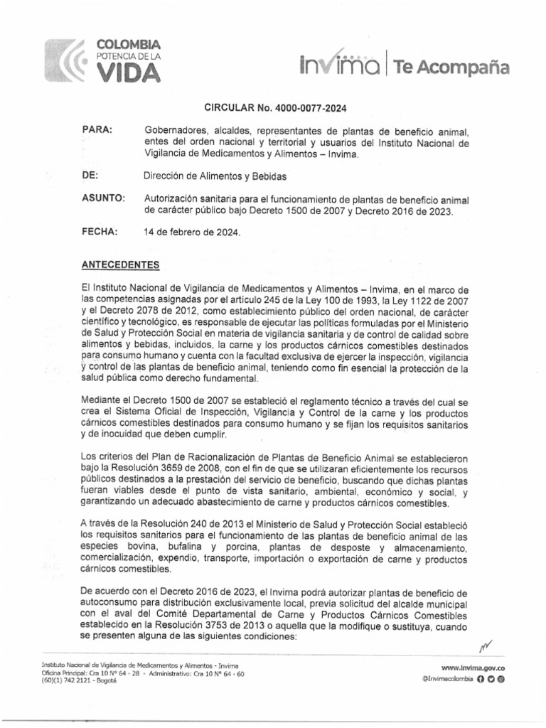 Circular 4000-0077-2024 As Pba Publicas | PDF
