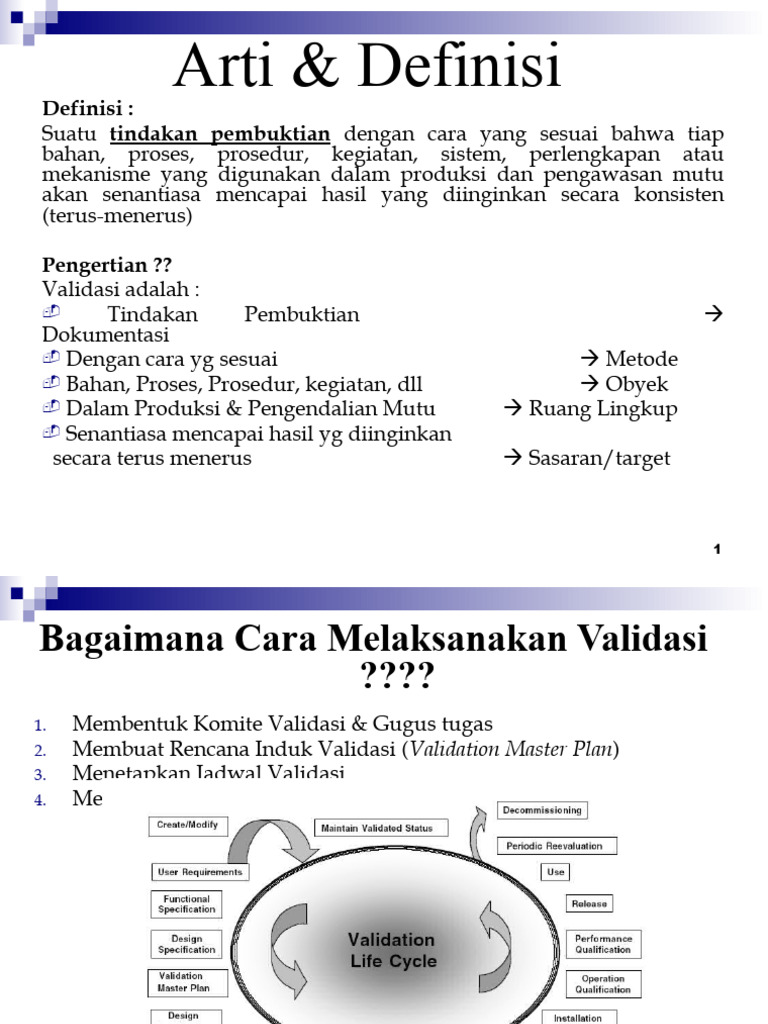 Validasi Industri Farmasi | PDF | Teknologi & Rekayasa