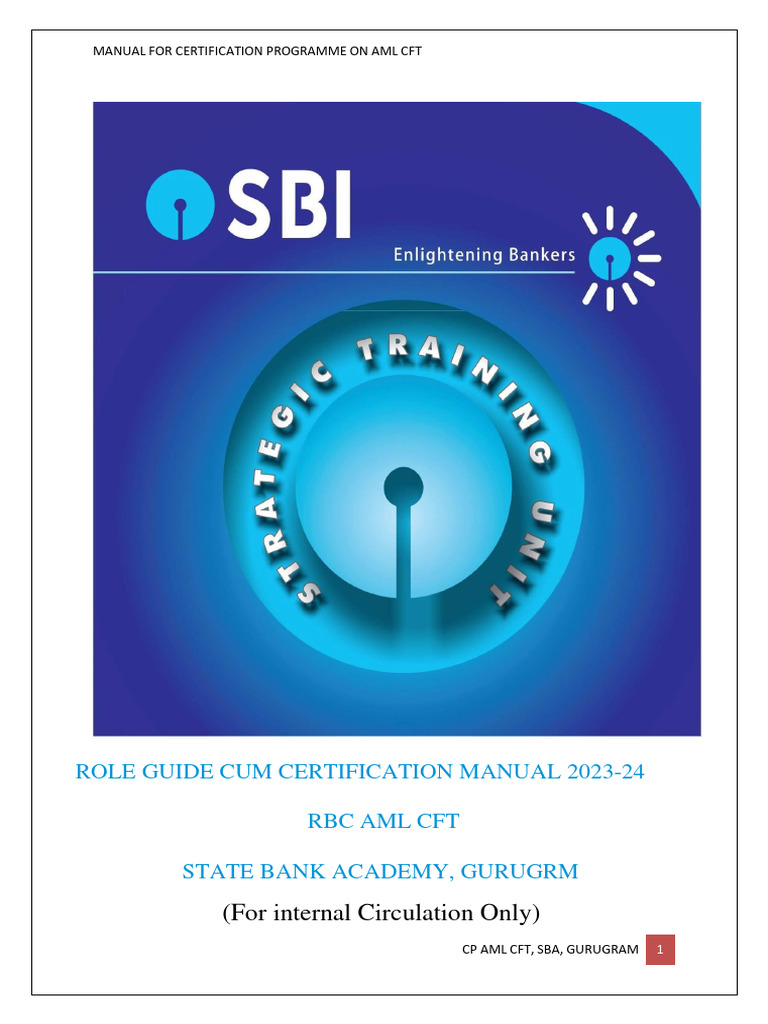 RBC - Aml CFT | PDF | Terrorism Financing | Money Laundering