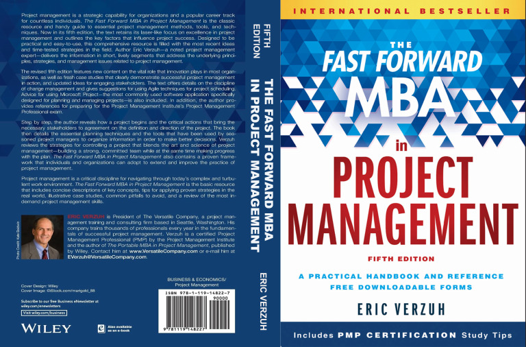 The Fast Forward MBA in Project Management 1X | PDF