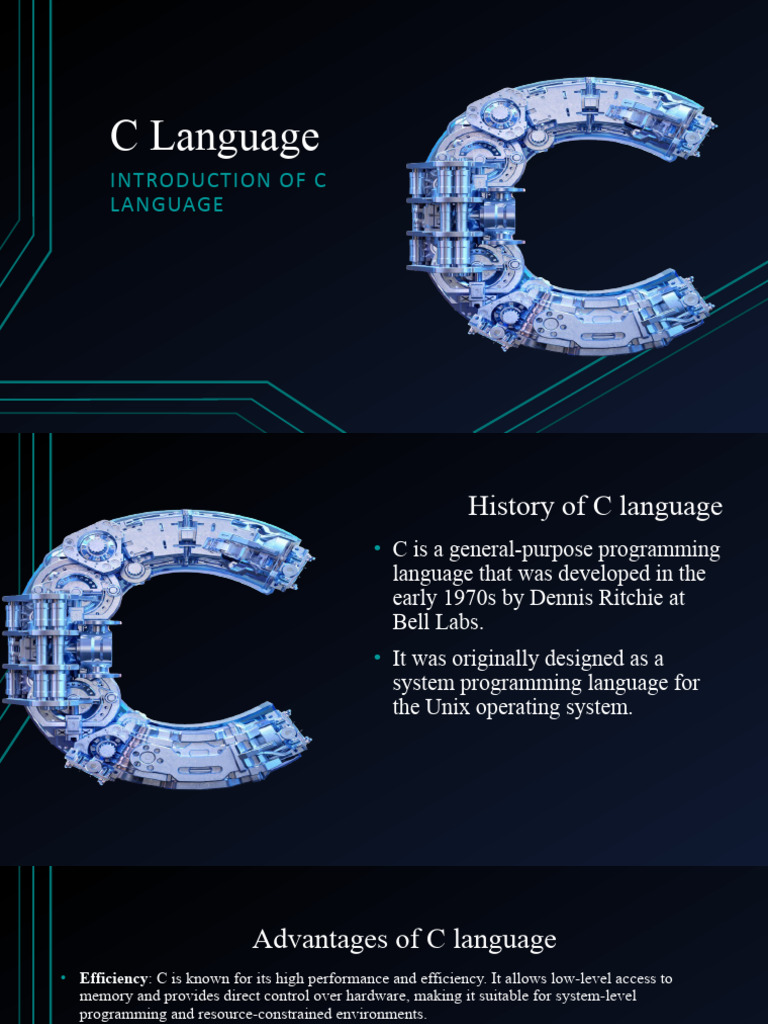 C Language | PDF | C (Programming Language) | Programming