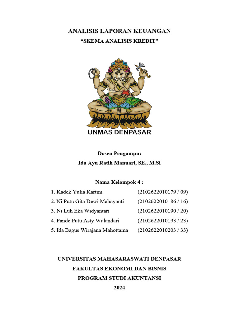 Kelompok - 4 Analisis Laporan Keuangan | PDF | Pengelolaan Keuangan & Uang