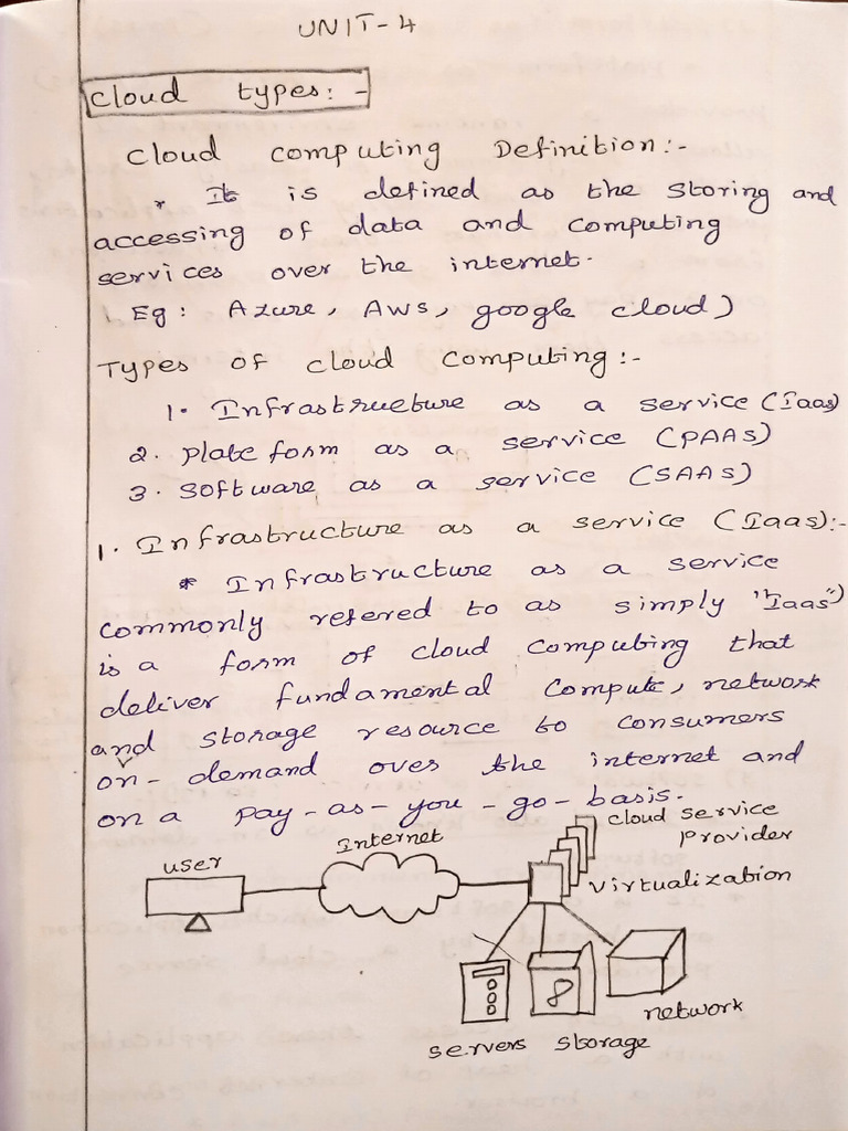 Iot Unit - 4 | PDF | Cloud Computing | Distributed Computing Architecture