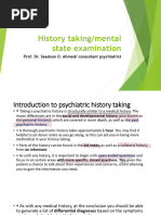 Psychiatric History OSCE Checklist Geeky Medics | PDF | Mental Disorder | Major Depressive Disorder