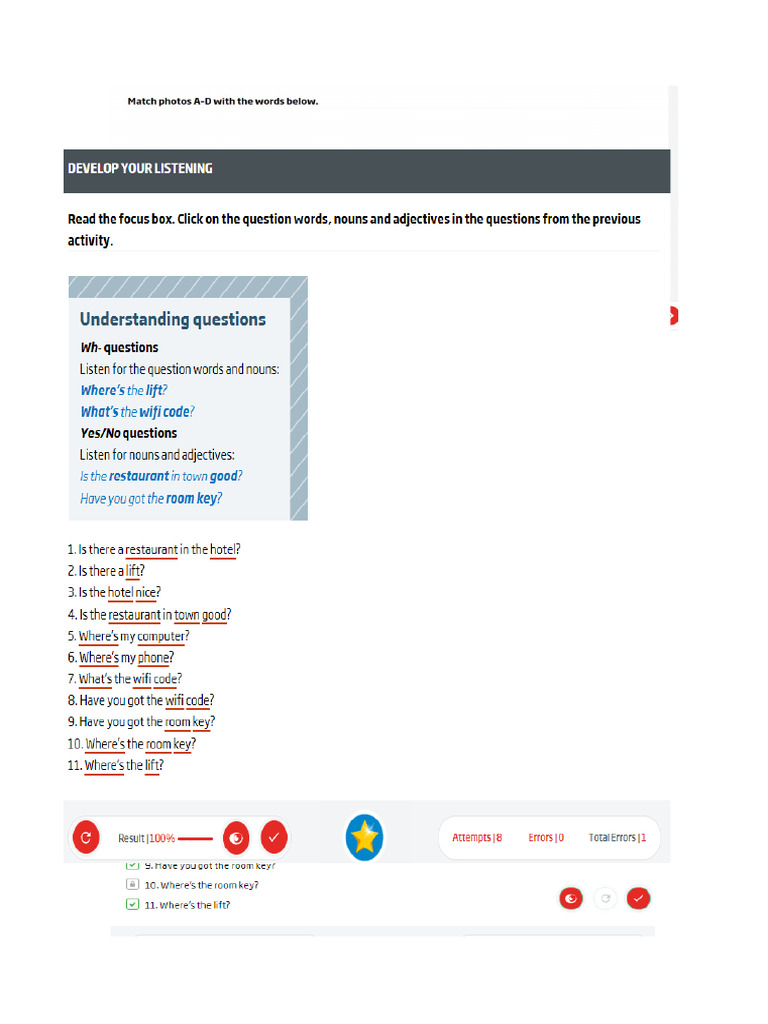 Ingles - LISTENING | PDF