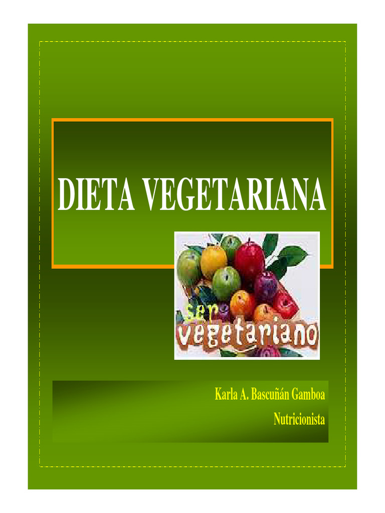 Dieta Vegetariana | PDF | Vegetarianismo | Dieta
