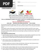 Grade 12 NSC June 2026 Registration Form | PDF | Attention Deficit ...