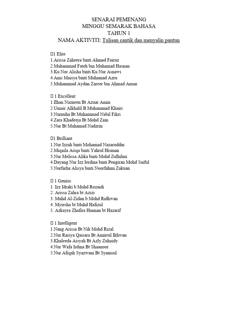 Semarak Bahasa | PDF