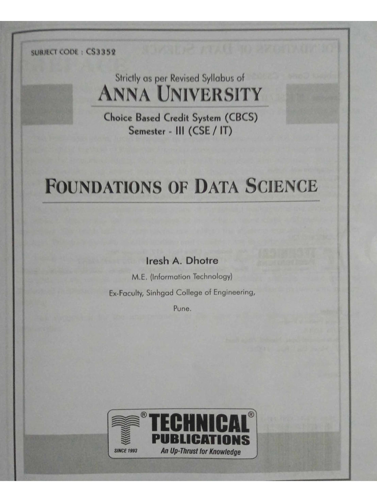 Fds Cs3352 | PDF