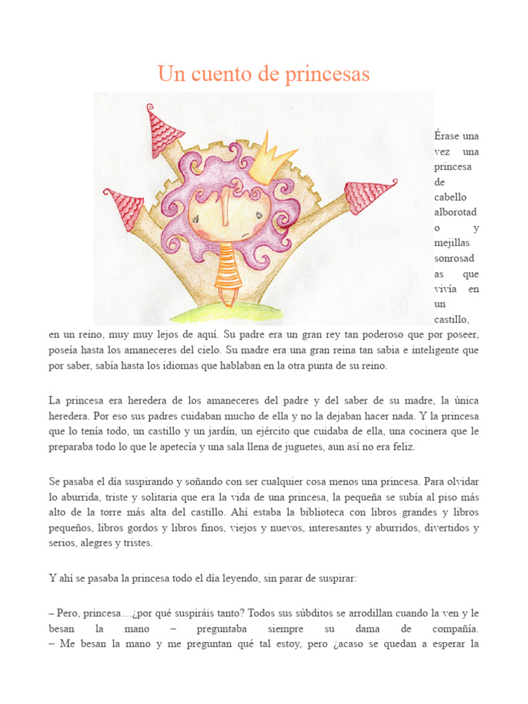Cuento Princesas | PDF