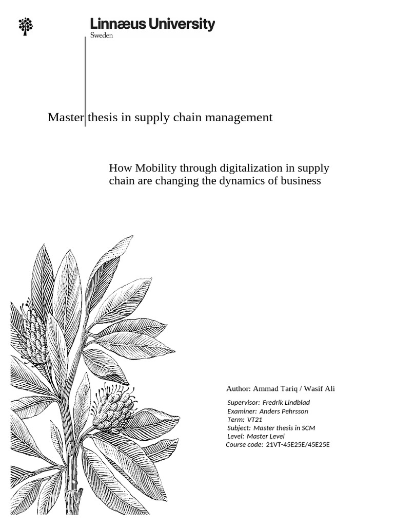 How Mobility Through Digitalization in Supply Chain Are Changing The ... How Mobility Through Digitalization in Supply Chain Are Changing The ...