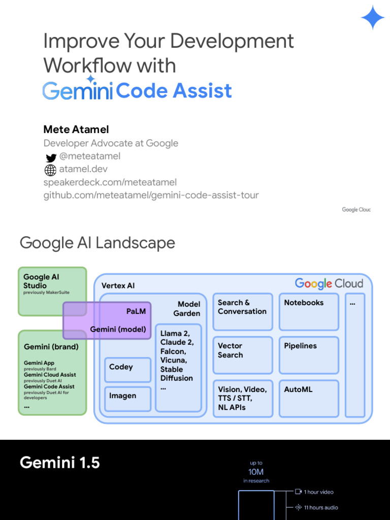 Improve Your Development Workflow With Gemini Code Assist | PDF | Integrated Development ...
