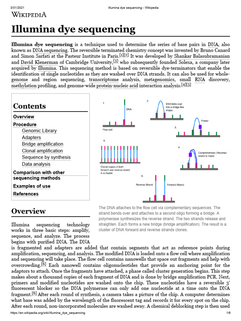 DNA Sequencing for Researchers | PDF | Dna Sequencing | Molecular Genetics