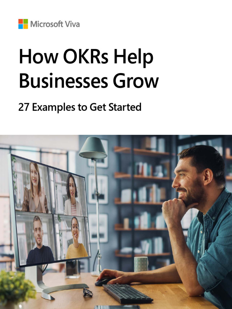 Viva Goals OKR Examples | PDF | Goal | Goal Setting