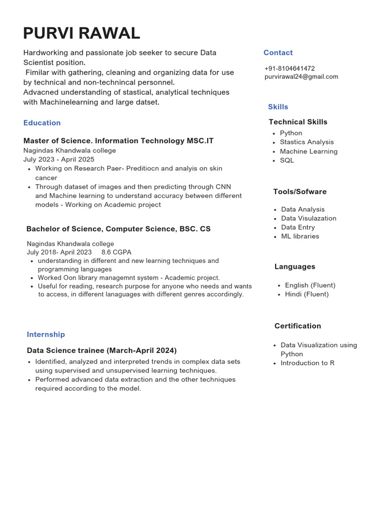 Purvi Rawal-1 | PDF | Machine Learning | Data Purvi Rawal-1 | PDF | Machine Learning | Data