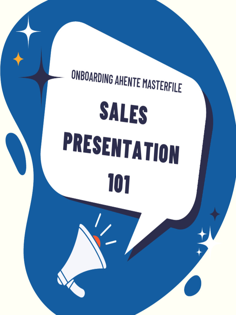 #5 Sales Presentation 101 | Download Free PDF | Sales