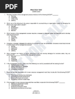 Chra Quali Sample Questions | PDF | Human Resource Management | Human ...