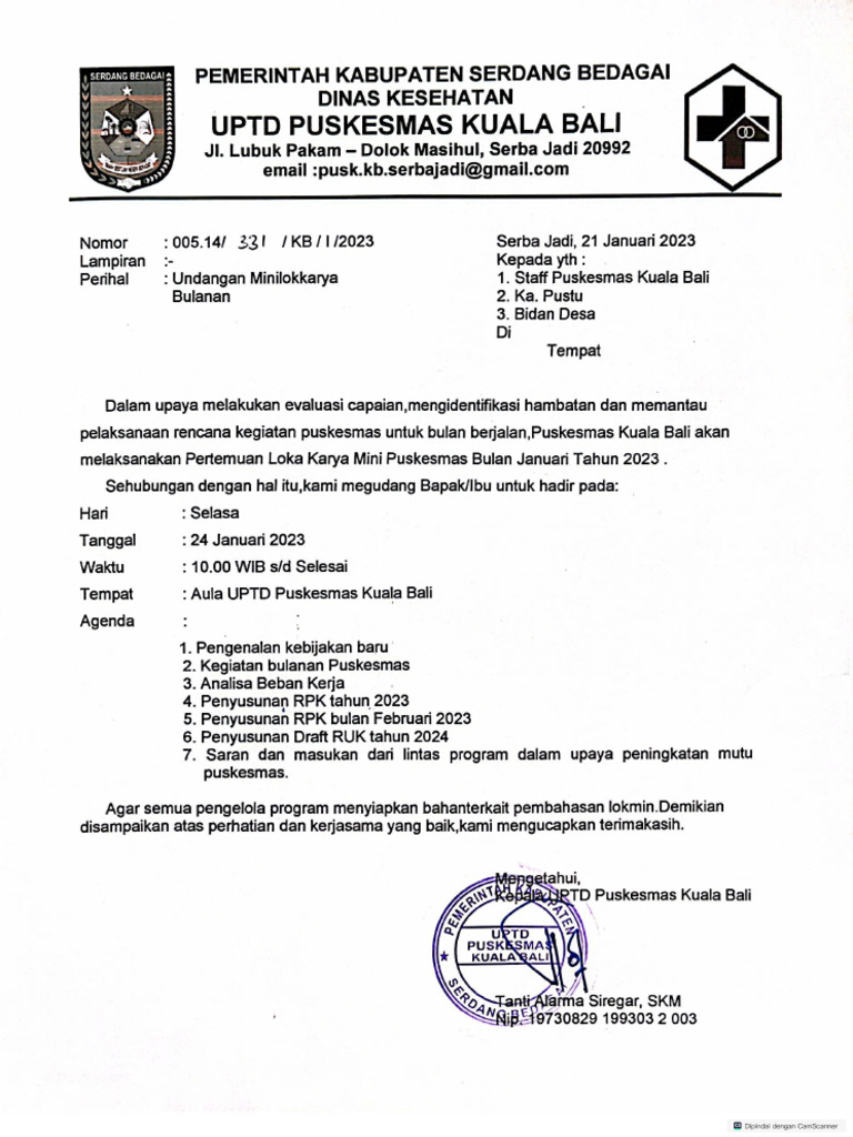 Undangan Minilok | PDF