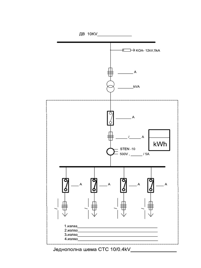 Jednopolna Sema Ts Model | PDF