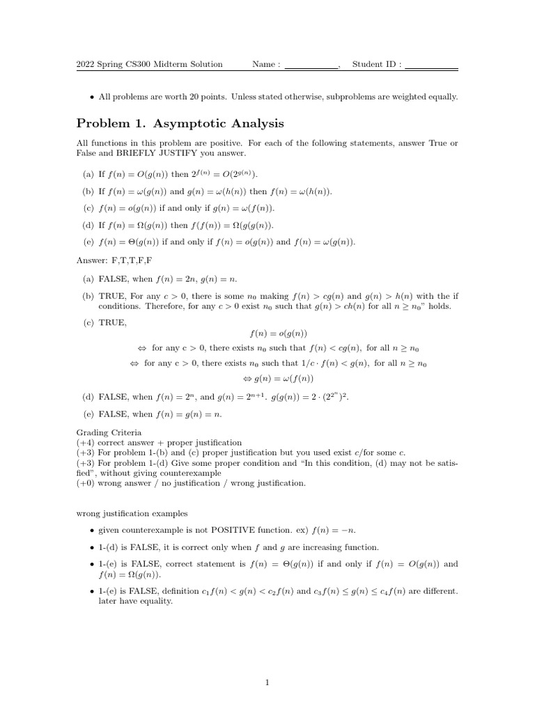2022 Spring CS300 Midterm Solution Grading Criteria | PDF | Vertex ... 2022 Spring CS300 Midterm Solution Grading Criteria | PDF | Vertex ...